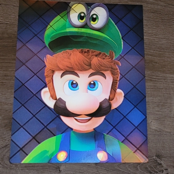 Art | Super Mario Bros 3d Holographic Lenticular Poster | Poshmark